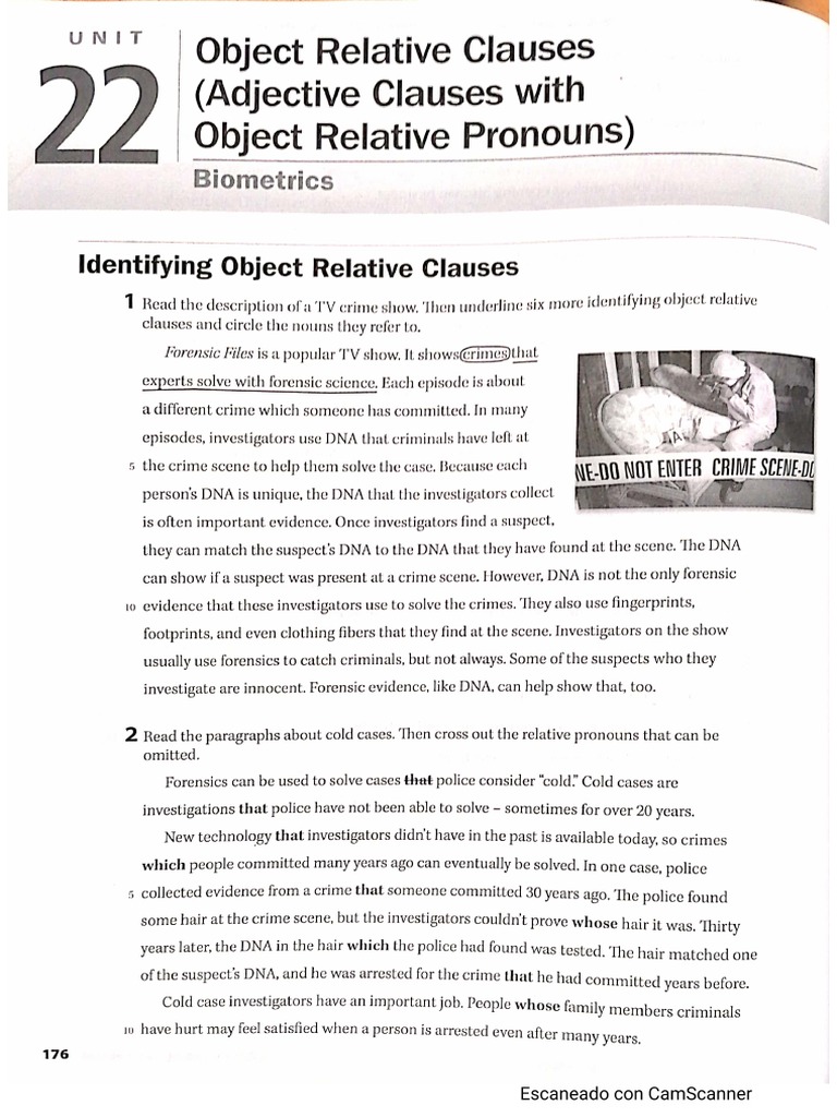 Object Relative Pronouns | PDF Object Relative Pronouns | PDF