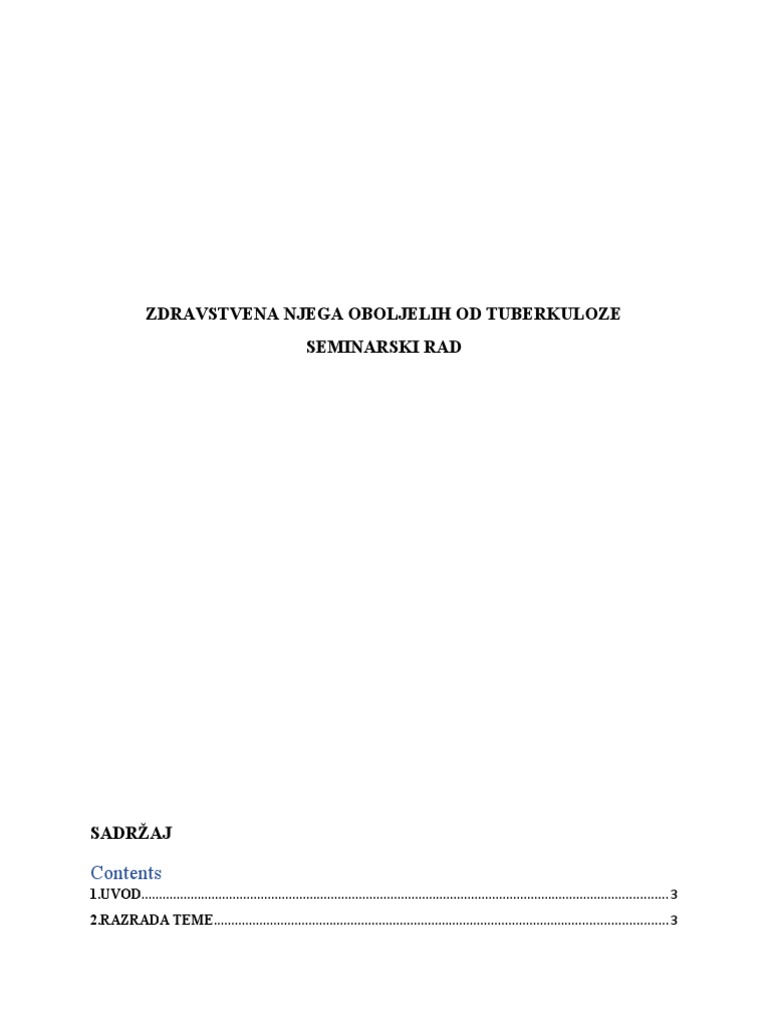 Seminarski Rad | PDF