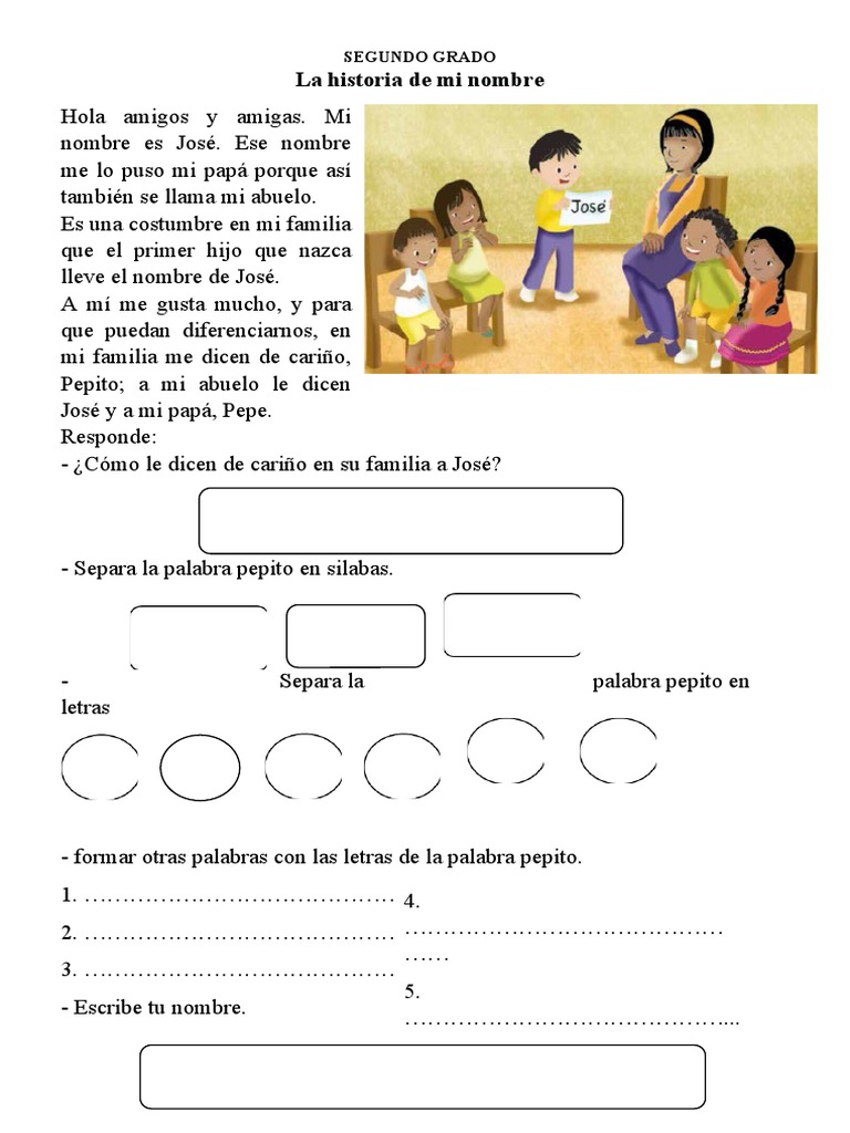 La Historia de Mi Nombre | PDF | Estudios de idiomas extranjeros