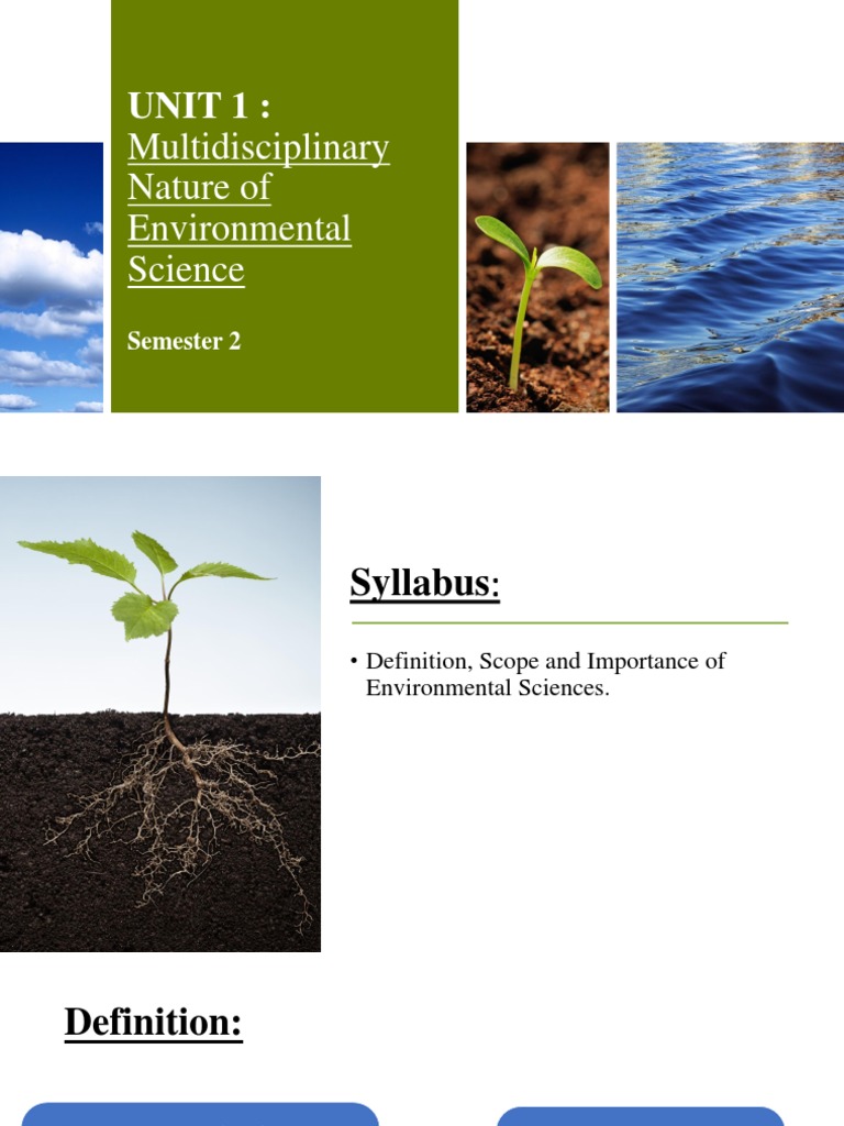 Understanding Environmental Science | PDF | Resource | Sustainability