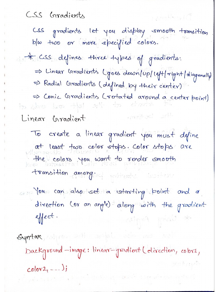 CSS Notes Part 2 | PDF