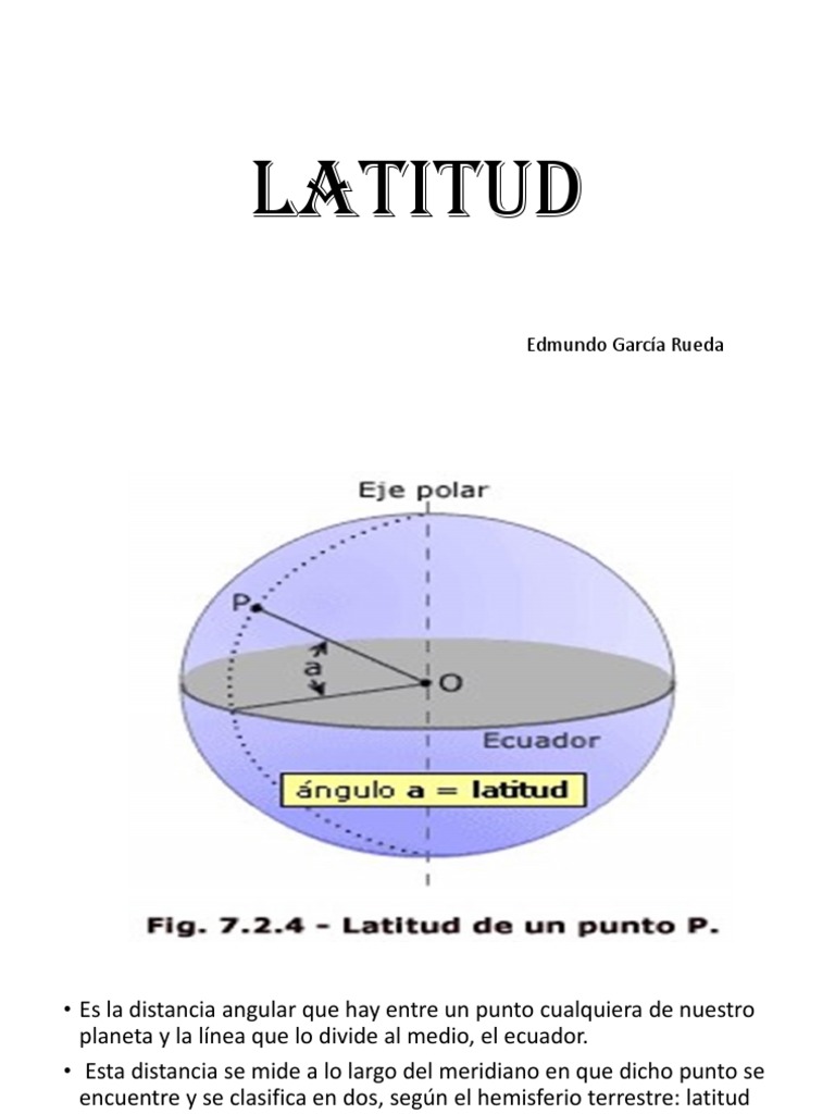 Latitud y Altitud Ok | PDF