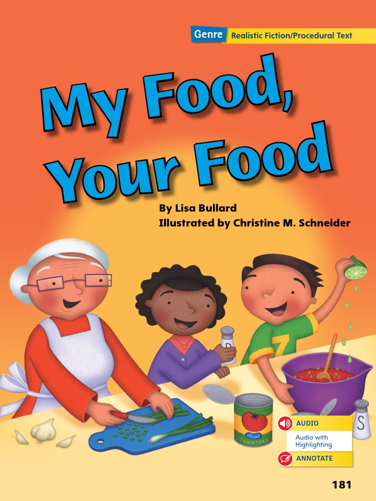 My Food Your Food | PDF | Taco | Food And Drink Preparation