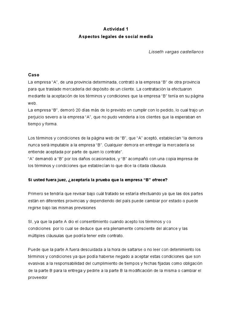 Actividad 1 Lisseth Vargas Castellanos | PDF