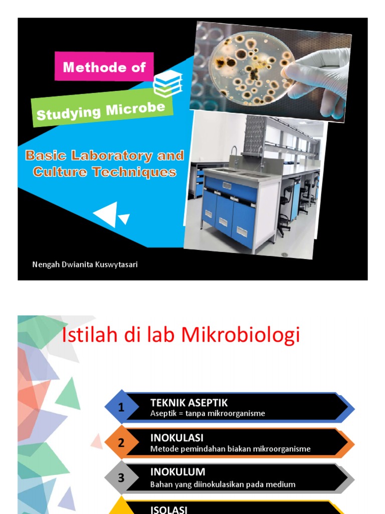 Basic Laboratory Culture Techniques | PDF