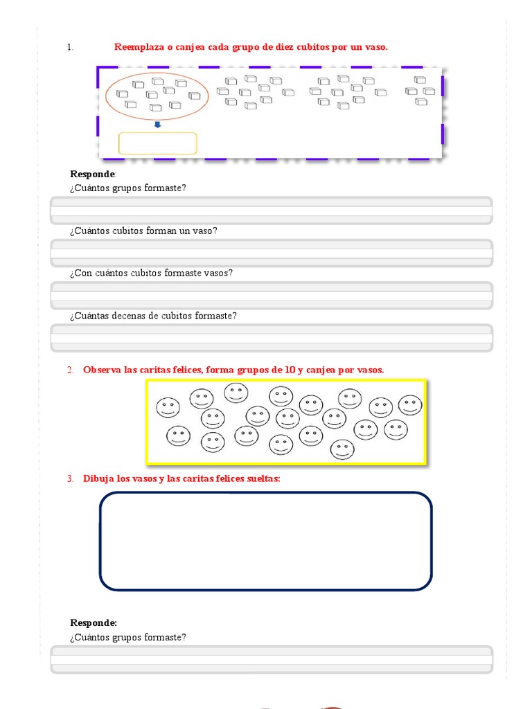 Mat 2° - Ficha 23 de Marzo | PDF