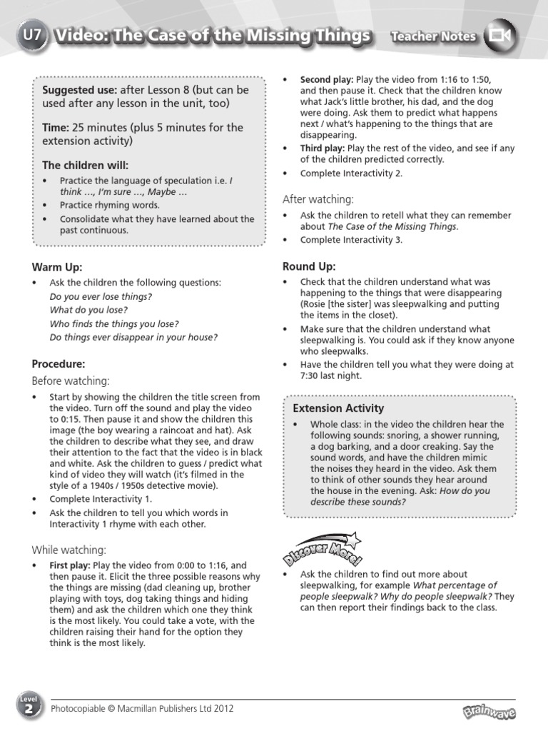 LEVEL 2 Interactive Display: Unit 7 | PDF