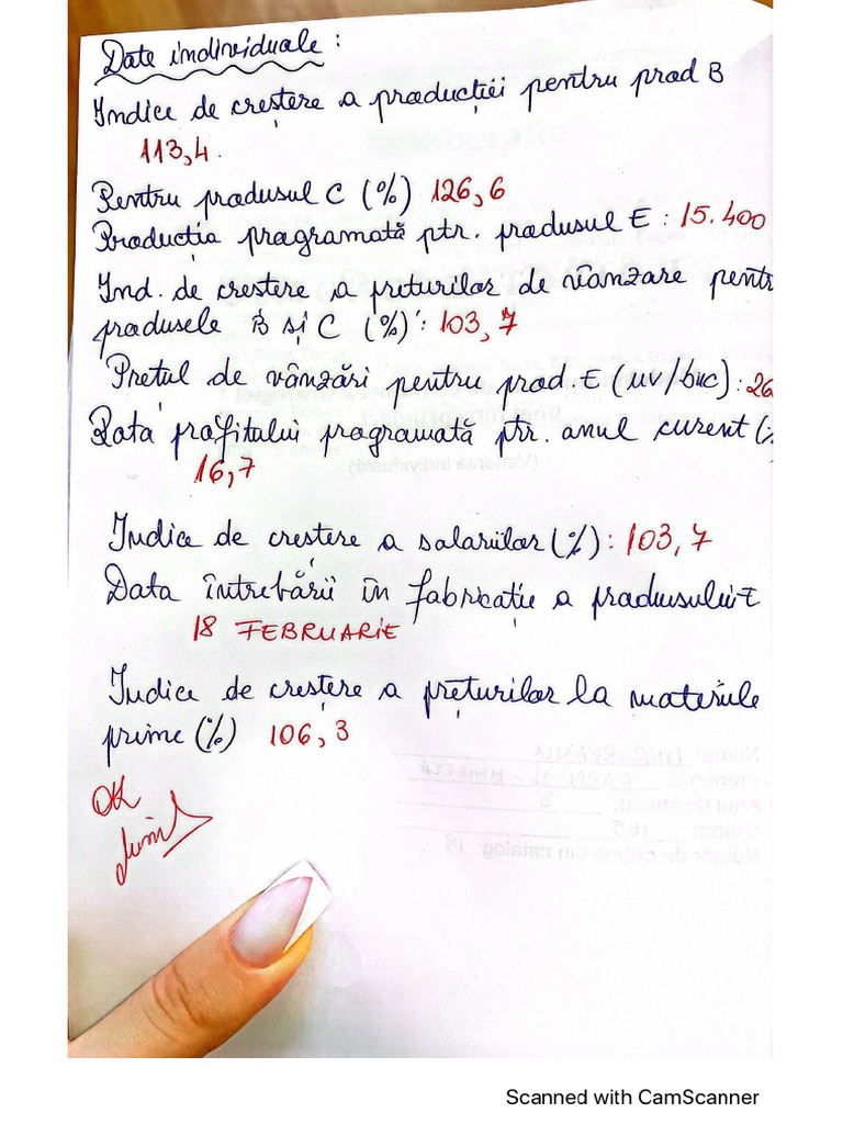 Tema Proiecte Economice | PDF