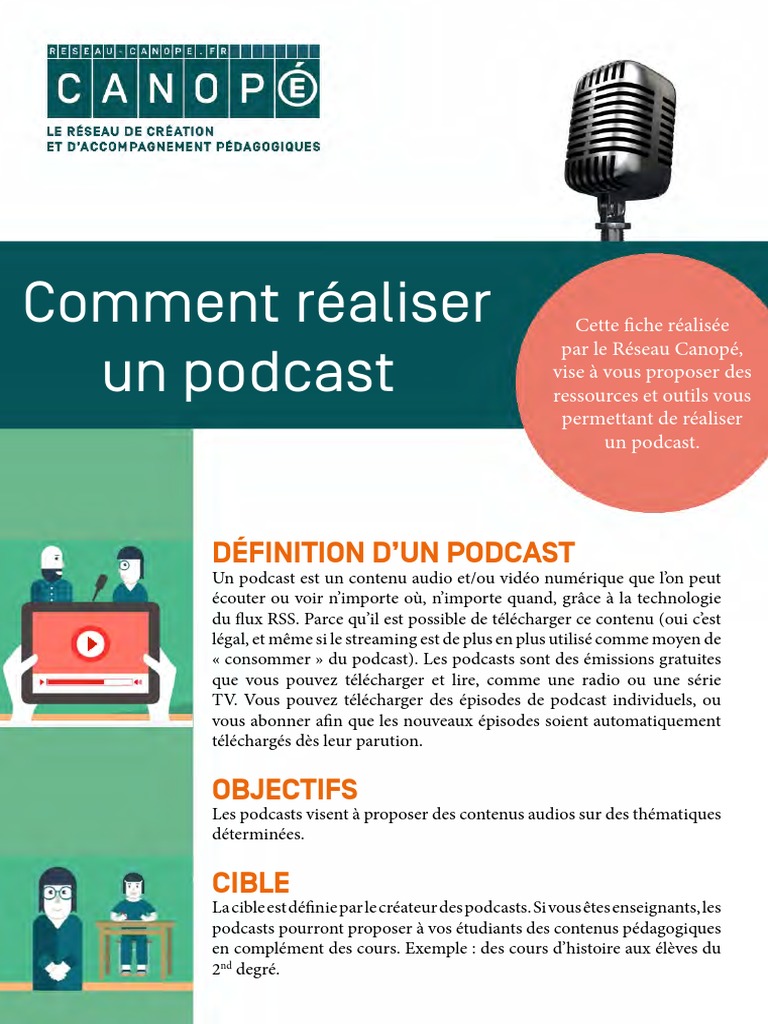 Créer un Podcast : Guide Pratique | PDF | Podcast | la communication