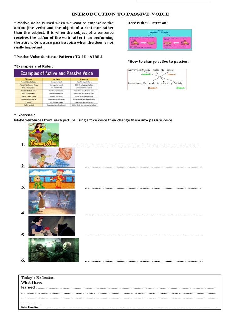 Introduction To Passive Voice | Download Free PDF | Language Mechanics ...