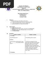 Grade 3 Detailed Lesson Plan Mathematics | PDF | Yarn | Lesson Plan