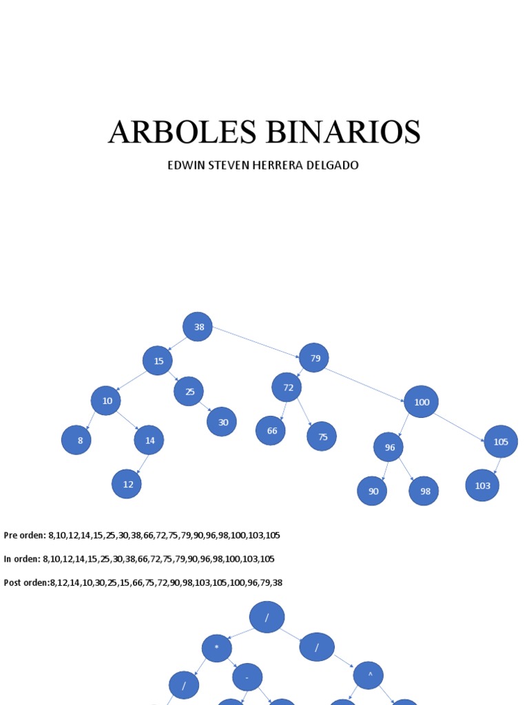 Arboles Binarios Pdf