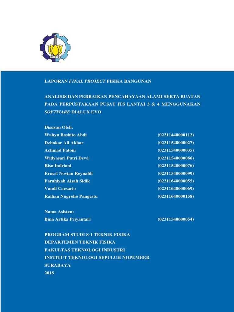 (Paling Baru) Laporan Final Project Fisbang Kelompok 9 | PDF | Sains & Matematika