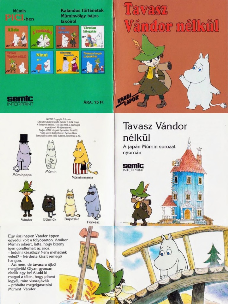 Múmin Piciben 05. Tavasz Vándor Nélkül 001 | PDF