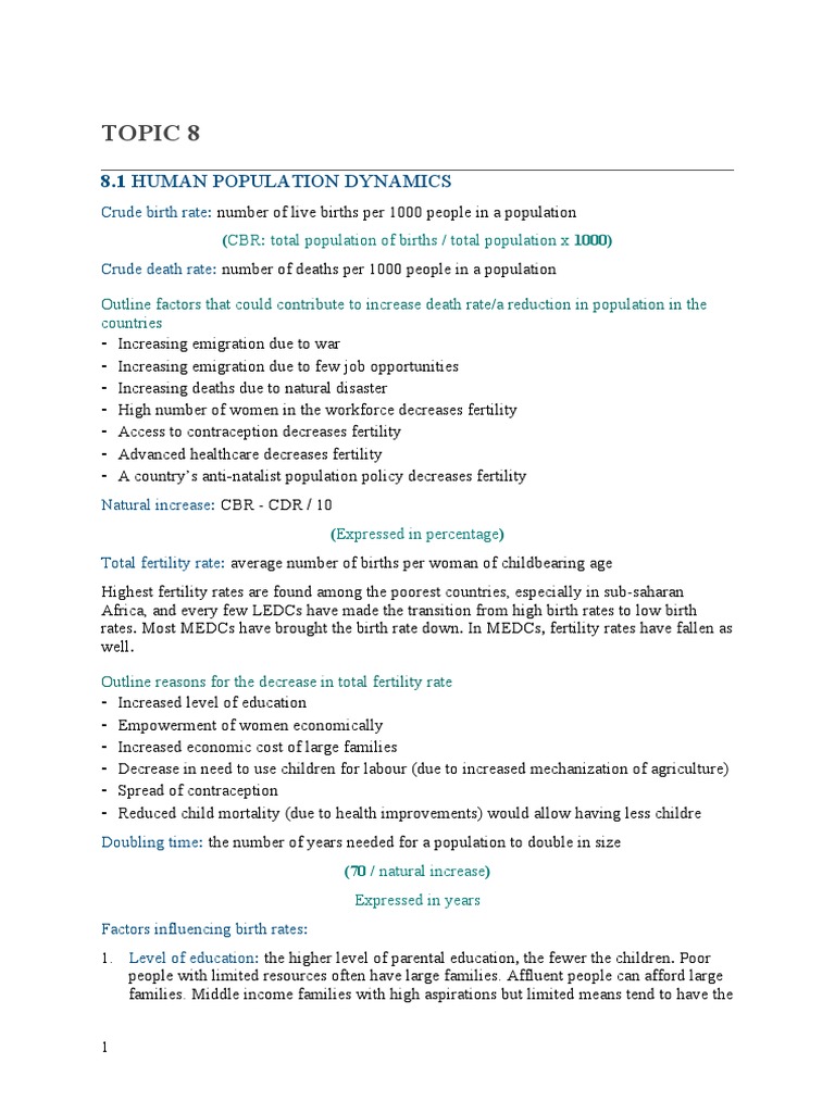 Ess Topic 8 | PDF | Sustainability | Waste