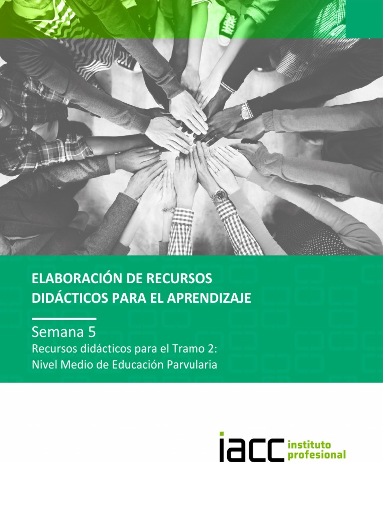 Semana 5: Elaboración de Recursos Didácticos para El Aprendizaje | PDF ...