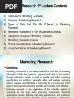 Marketing Research BBA 4th Sem All Units Notes | PDF | Marketing ...
