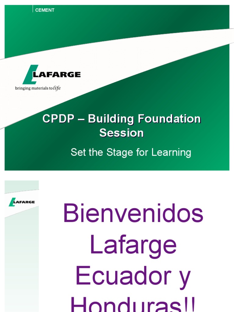 Setting The Stage For Learning | PDF | Learning | Knowledge