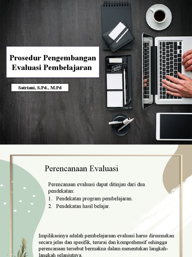 Prosedur Pengembangan Evaluasi Pembelajaran | PDF | Bisnis