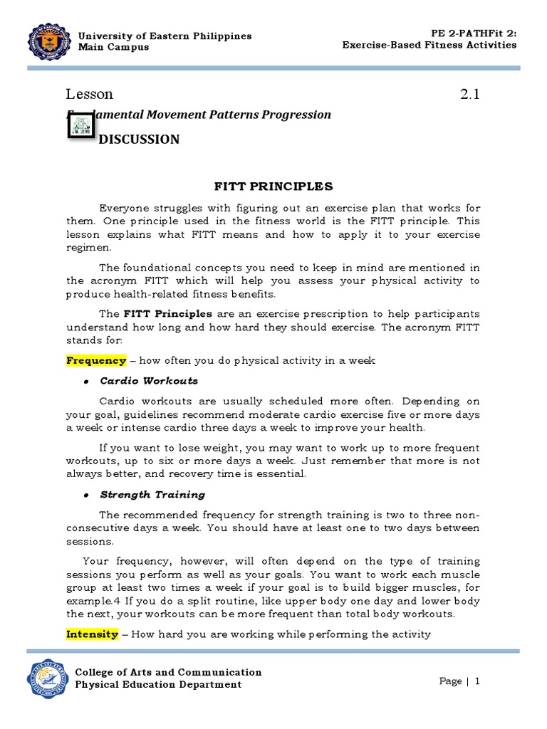 Patfit m2 | PDF | Muscle Contraction | Aerobic Exercise