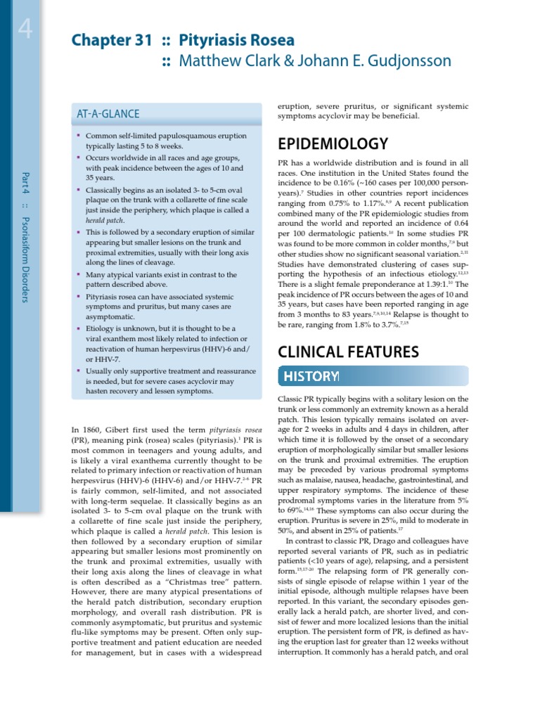 Pityriasis Rosea | PDF | Clinical Medicine | Causes Of Death