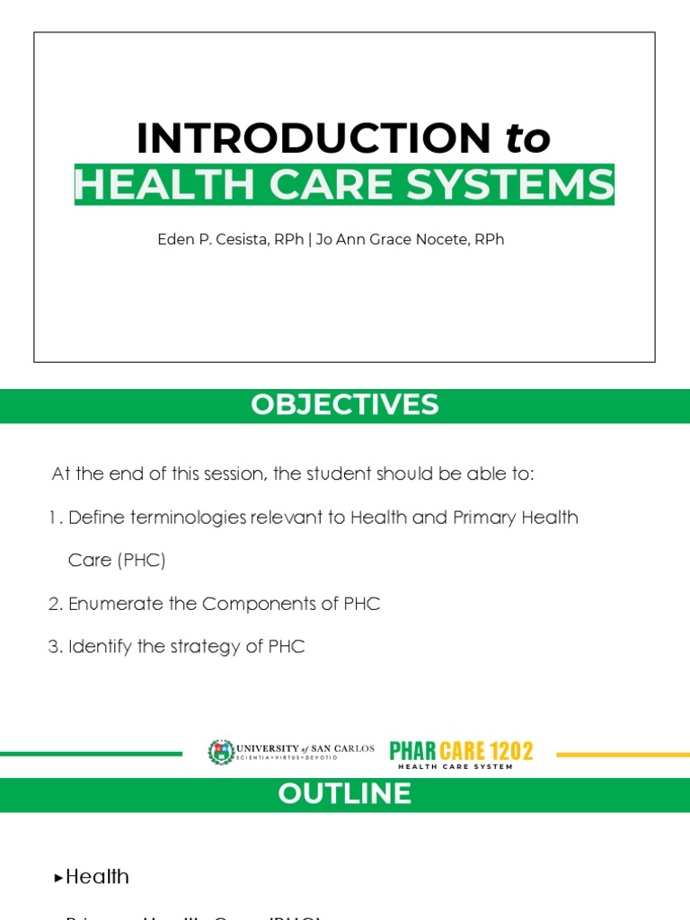 Topic+1 Primary+Health+Care | PDF | Health Professional | Health Care