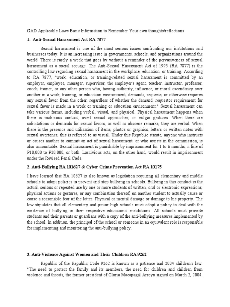 Legal Protections Against Abuse | PDF | Human Trafficking | Sexual ...