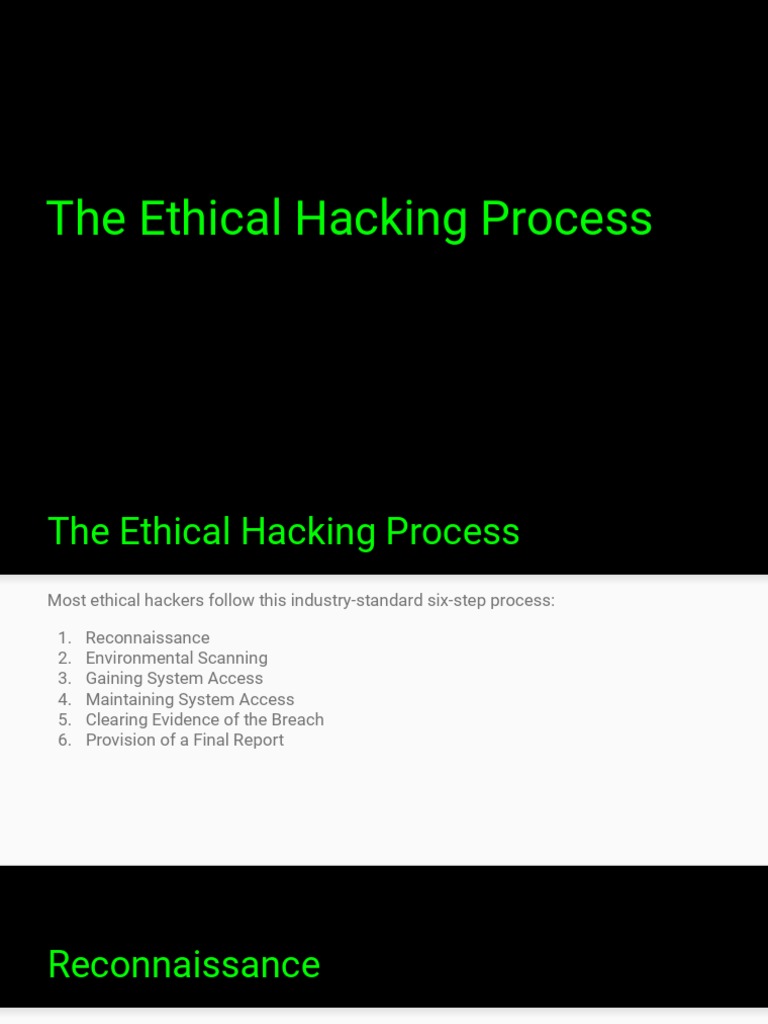 2 1 The Ethical Hacking Process Pdf