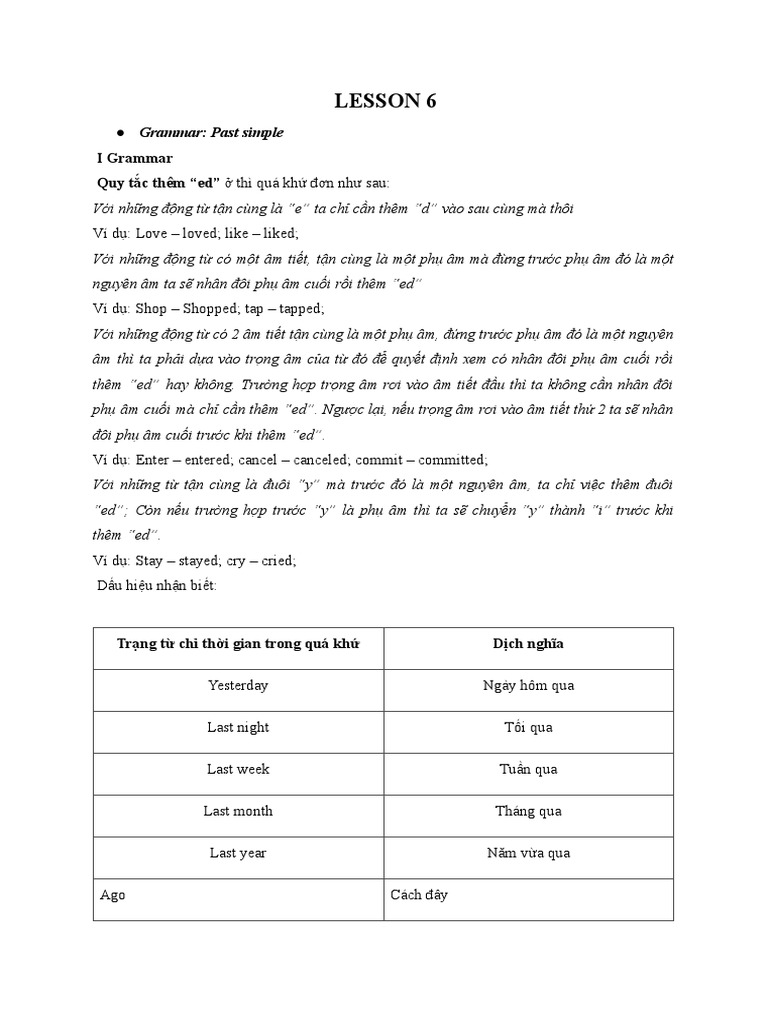English Teaching Document | PDF