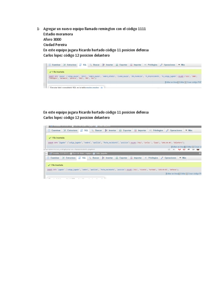 Parcial Final Base de Datos | PDF