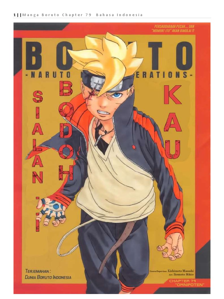 (DBI) Manga Boruto Bahasa Indonesia Chapter 79 (LQ) | PDF