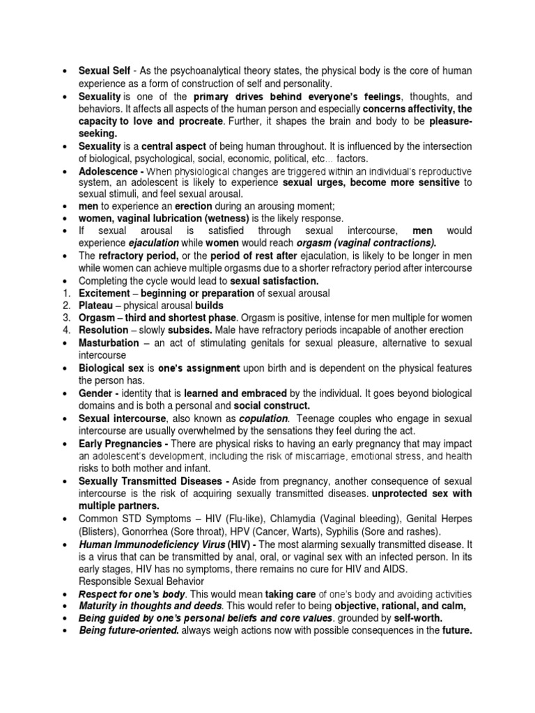 Module 8 Uts Quiz Reviewer | PDF | Birth Control | Sexual Intercourse