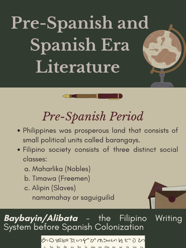 Philippine Literature: Pre-Spanish to Spanish | PDF | Deities | Philippines