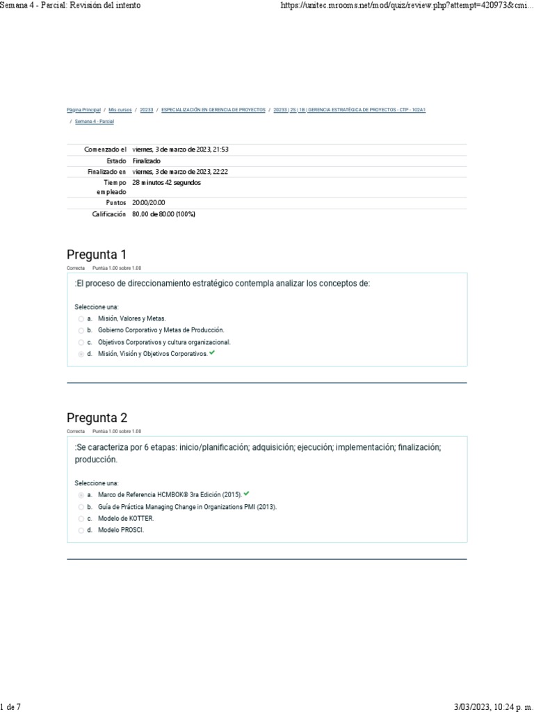 Semana 4 - Parcial Elizabeth | PDF