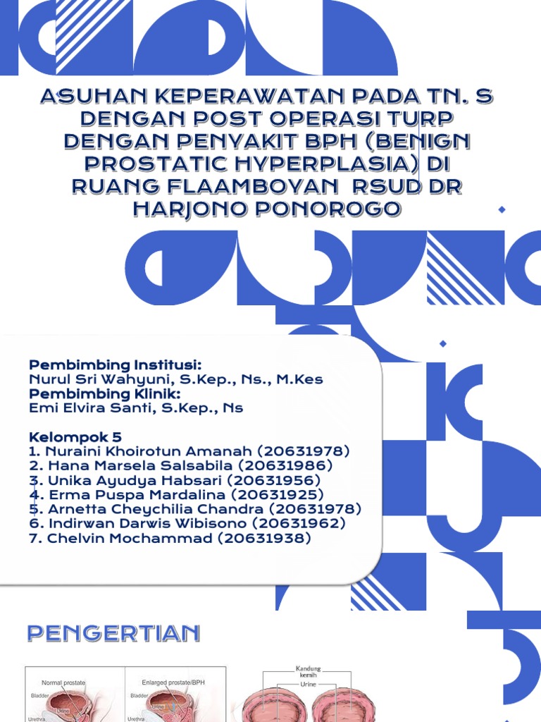 Asuhan Keperawatan Post TURP pada BPH | PDF