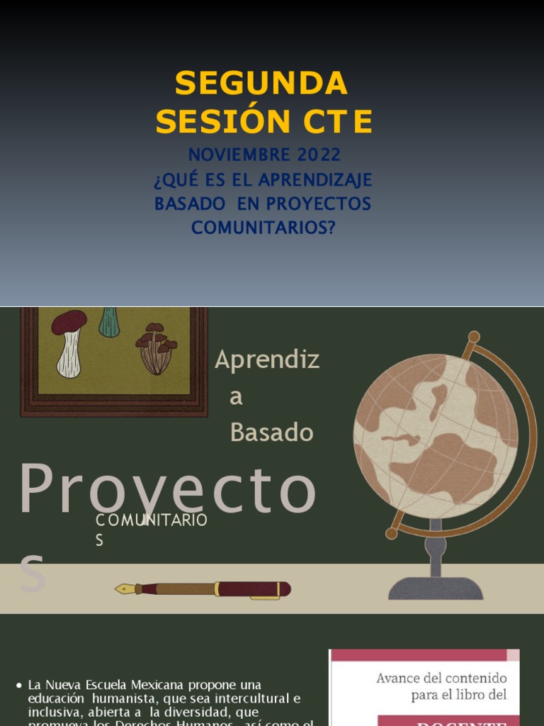 CTE 2 Aprendizaje Basado en Proyectos Comunitarios | PDF | Aprendizaje | Ciencia cognitiva