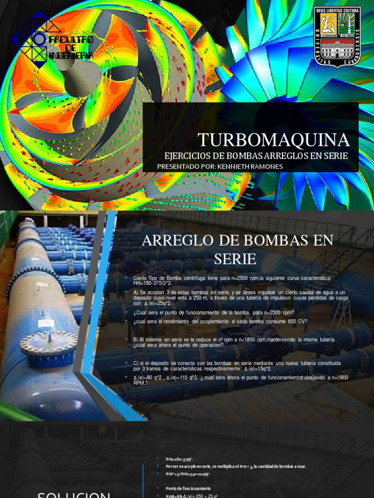 Bombas en Serie: Punto de Funcionamiento y Rendimiento | PDF ...
