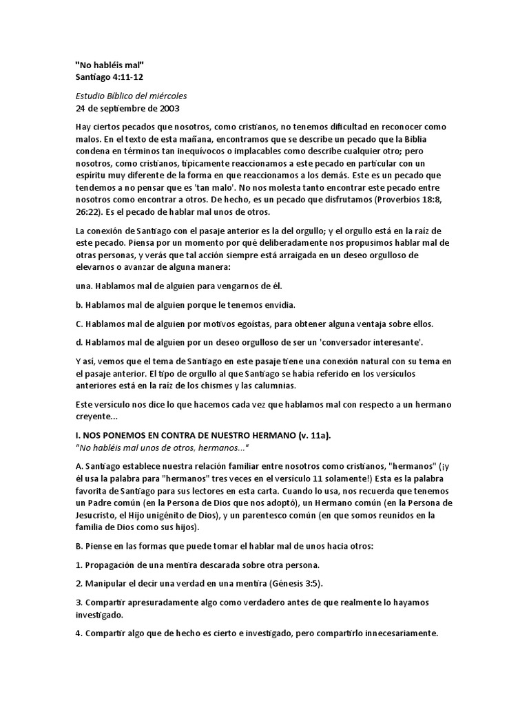 No Murmuren | PDF | Pecado | Cristo (título)