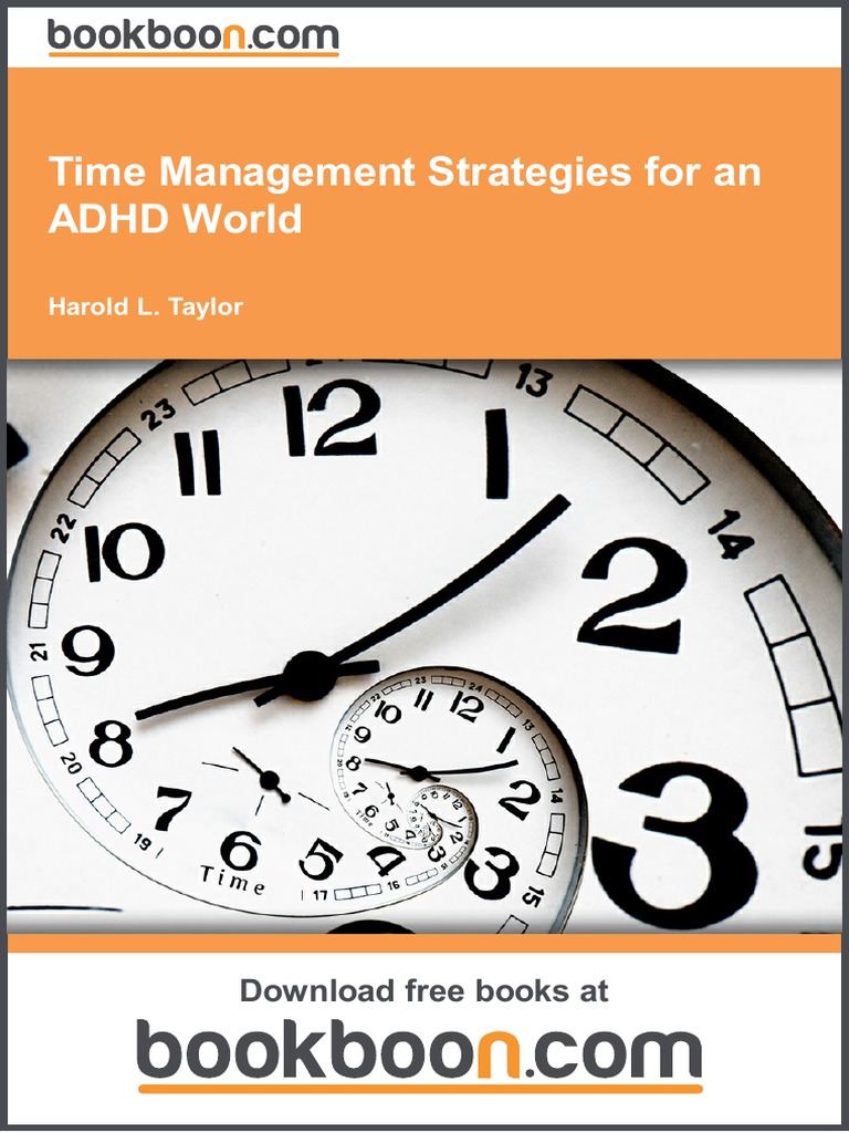 Time Management Strategies For An ADHD World: Download Free Books at | PDF | Attention Deficit ...
