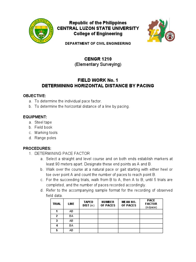 Measuring Distance by Pacing | PDF | Surveying | Science