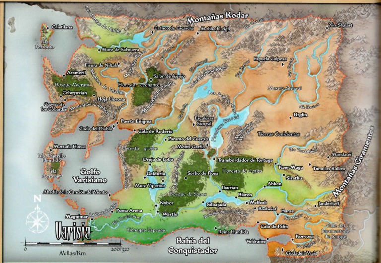Varisia Map | PDF