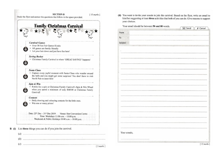 Email Writing Year 6 | PDF