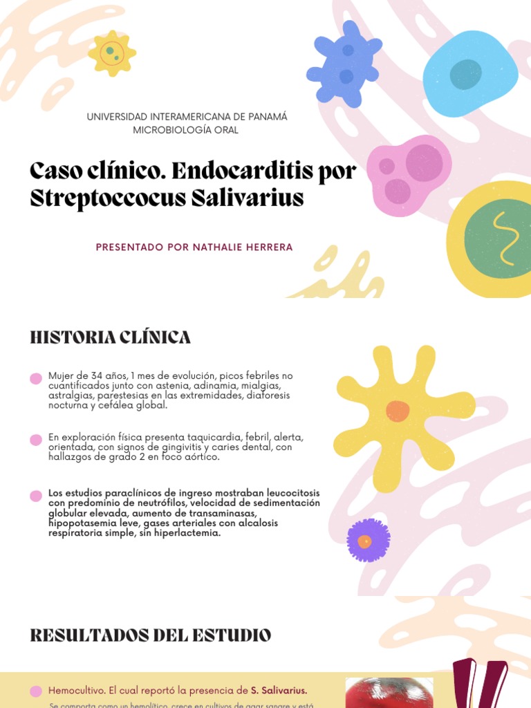 Diagnóstico y tratamiento exitoso de un caso de endocarditis causada ...