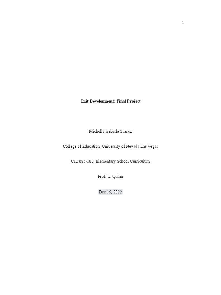 Cie 685 1001 Final Project 1 - Compressed | PDF | Educational Assessment | Learning