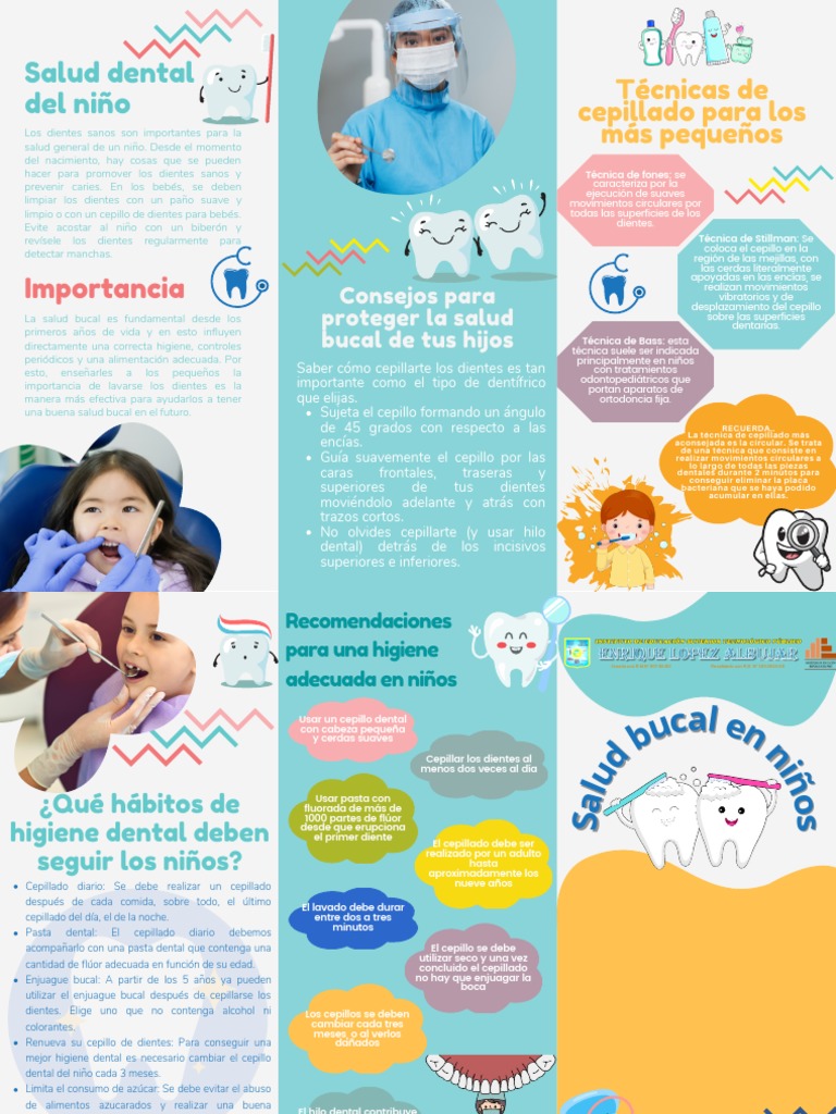 Salud Bucal en Niños | PDF | Higiene oral | Higiene