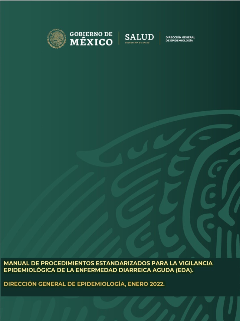 Vigilancia Epidemiológica de EDA: Manual | PDF | Epidemiología | Vigilancia