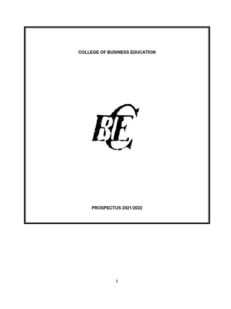 Prospectus 2021-2022 | PDF | Academic Degree | Diploma