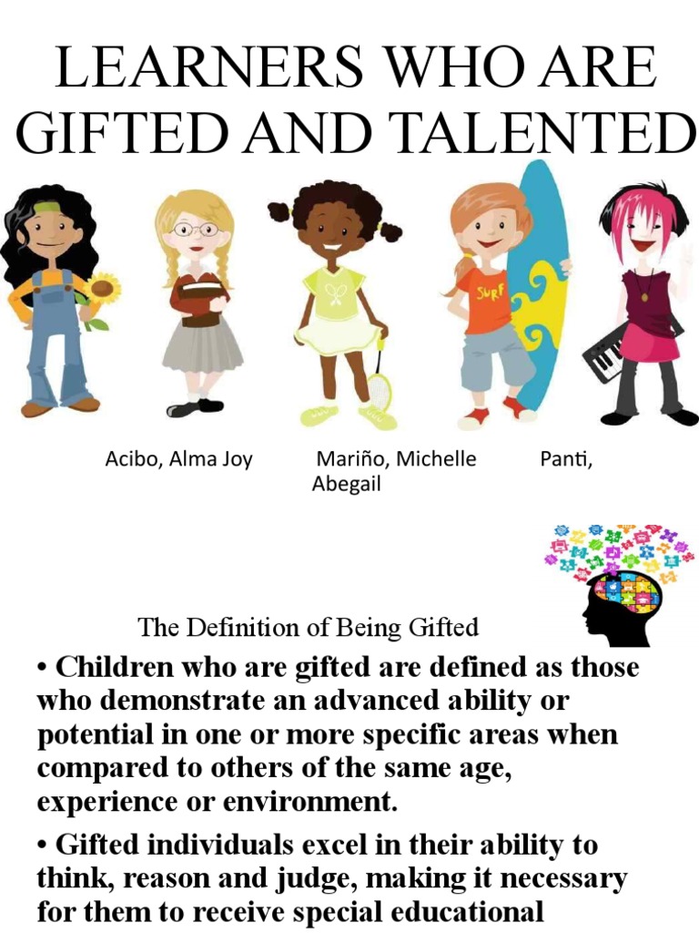 Gifted and Talented | PDF | Intellectual Giftedness | Cognition