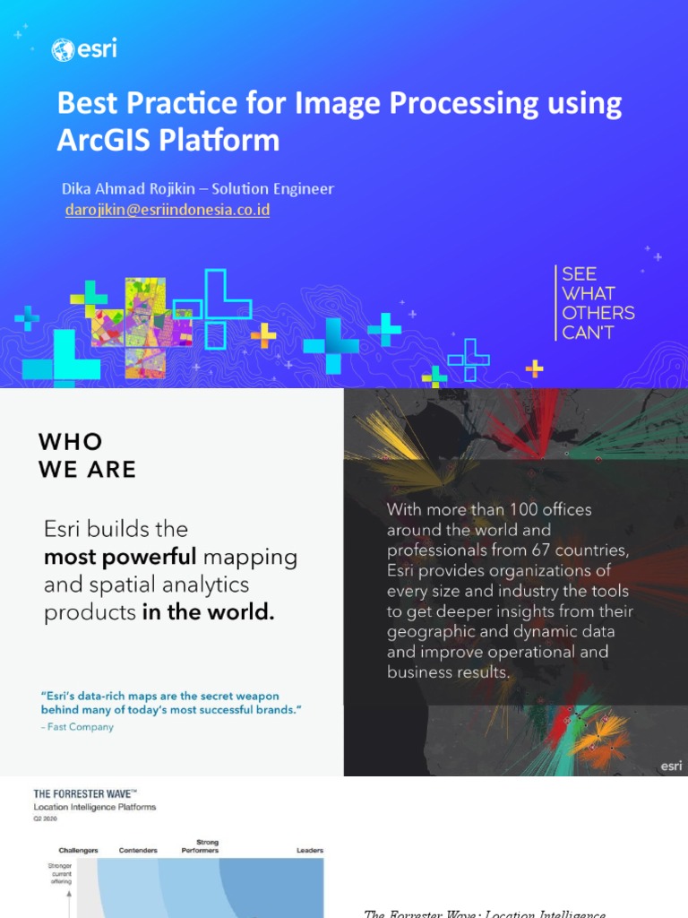 ArcGIS Image Processing Guide | PDF | Arc Gis | Cloud Computing