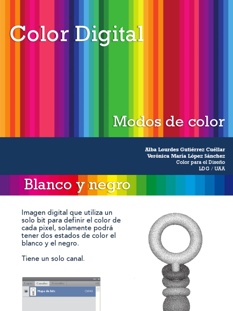Modos de color digital y sus aplicaciones | PDF | Color | Píxel